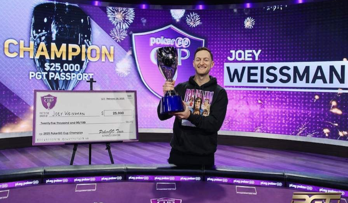 Finale PokerGO Cup 2025. Joey Weissman è il nuovo campione